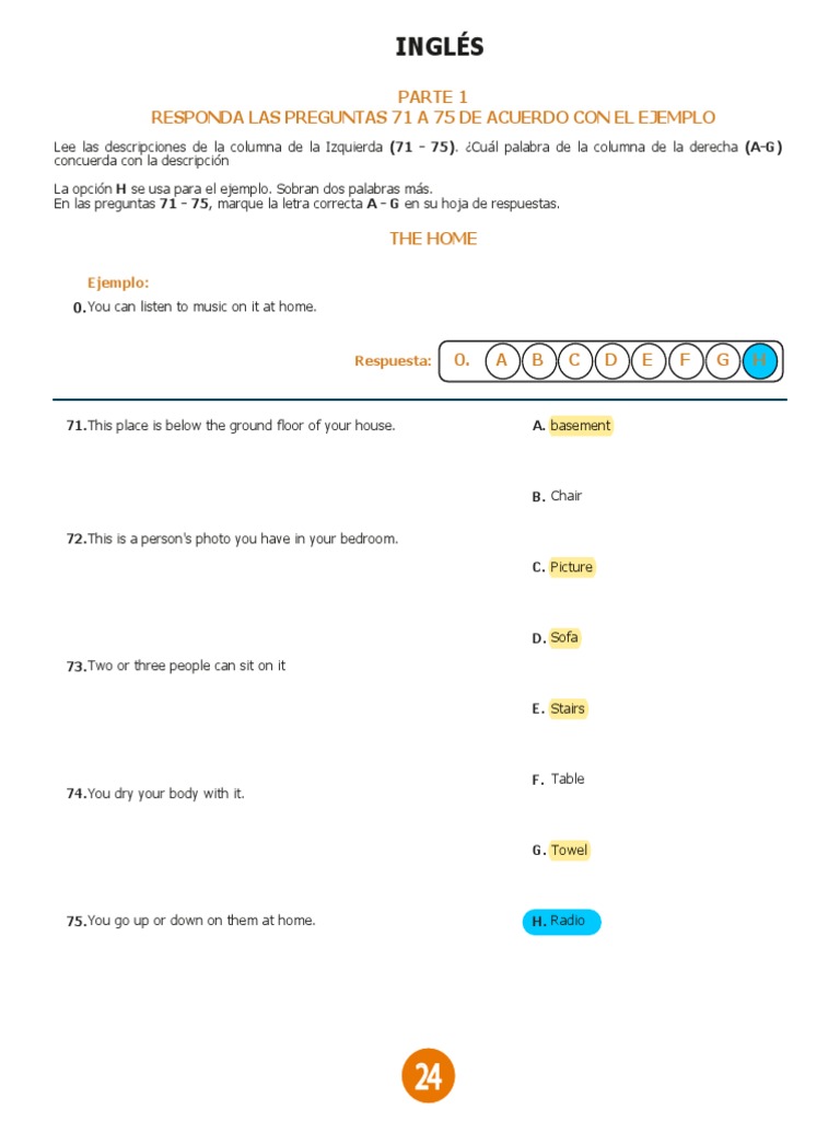 2020 - S2 - Ingles (R) | PDF