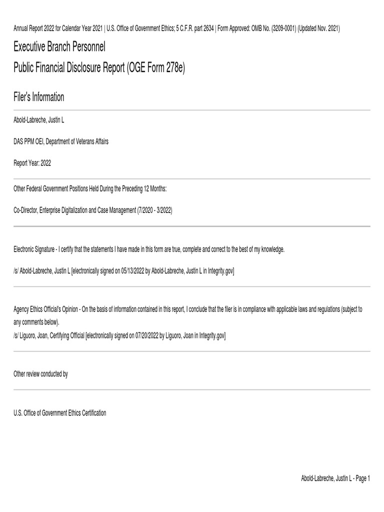 Abold Labreche.2022 RPT | PDF | The Vanguard Group | Investments ...