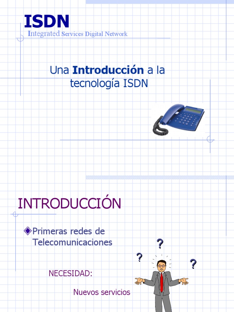 Tecnologia ISDN | PDF | Ingeniería Informática | Tecnología de información y comunicaciones