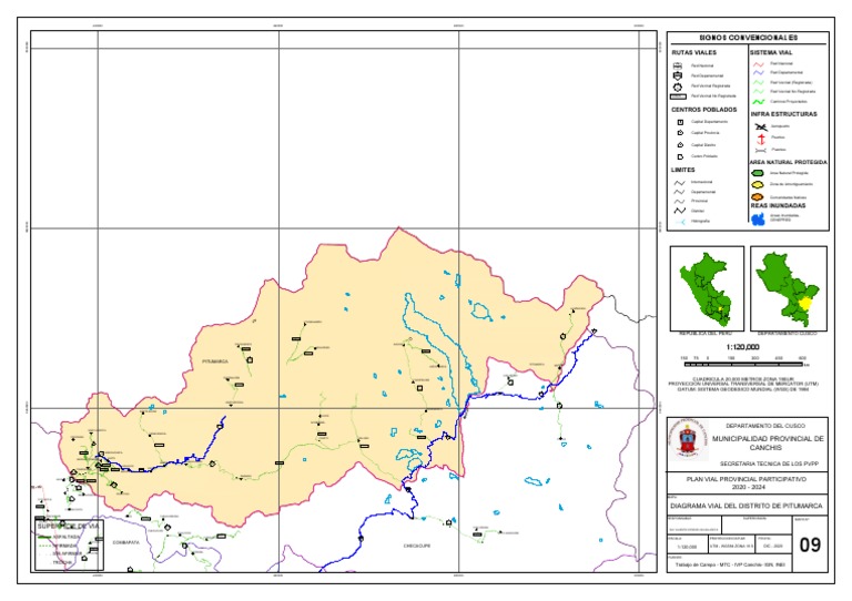 2 - PLANO DEL DISTRITO DE PITUMARCA-Model | PDF | Tecnología geográfica ...