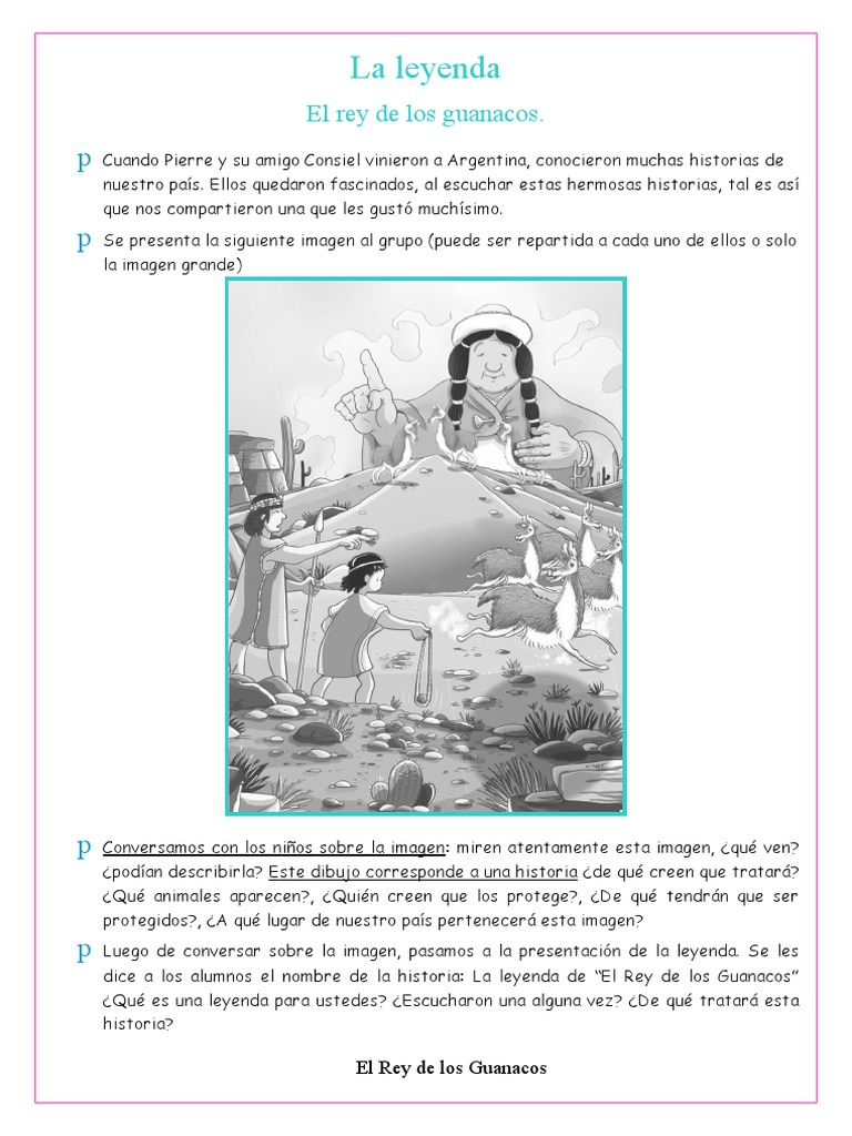 Leyenda Actividades 4to | PDF