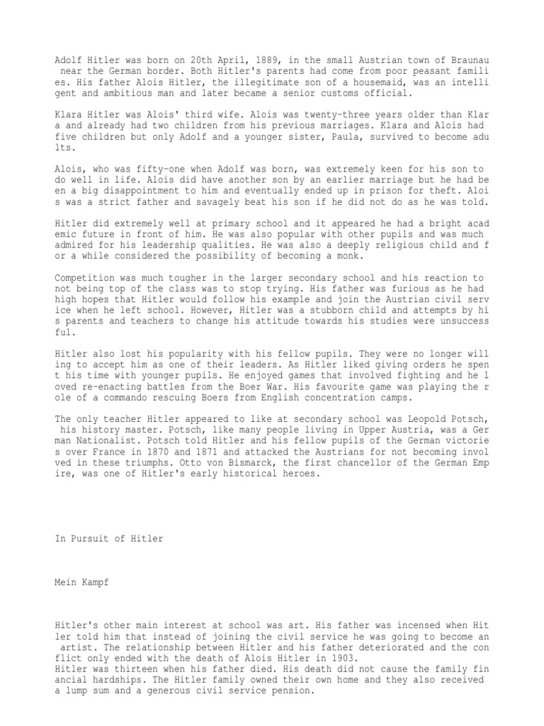 Hitlar | PDF | Nazi Party | Adolf Hitler