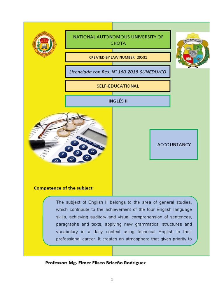 Segundo Modulo Conta | PDF | English Language | Reading Comprehension
