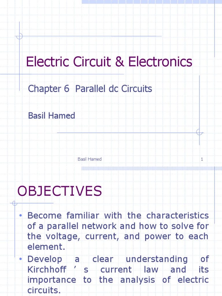 Understanding Parallel DC Circuits | PDF | Series And Parallel Circuits ...