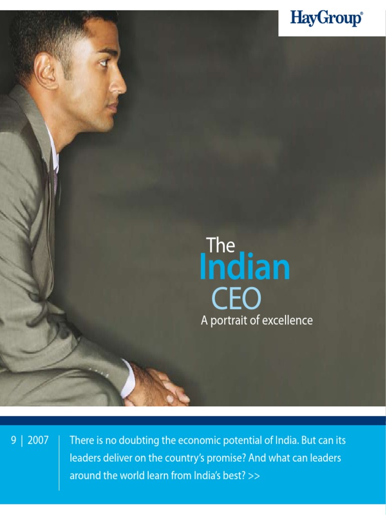 The Indian CEO - A Portrait of Excellence | PDF | Leadership ...