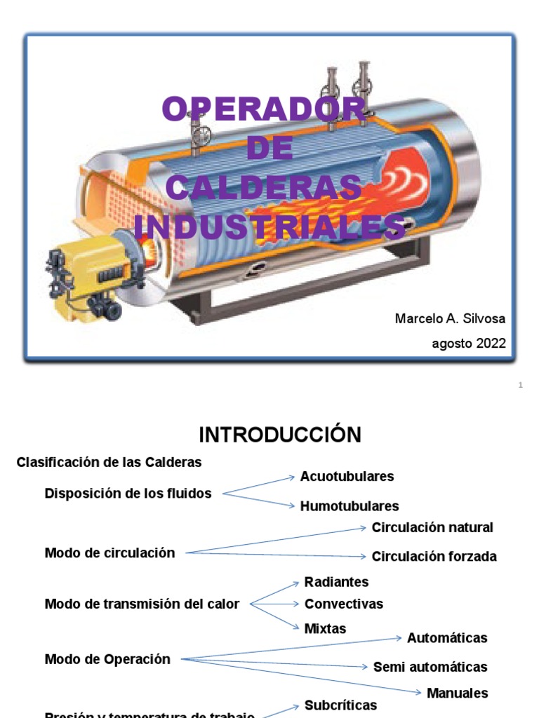 Operador de Calderas | PDF | Combustión | Conduccion termica