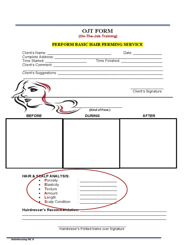 Activity - Hair Perming | PDF