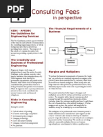 ECSA Indicative Fee Rates 2025 | PDF | Business
