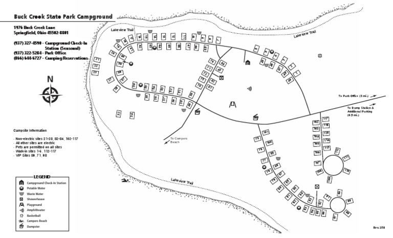 Buckcreekcampmap | PDF | Campsite | Camping