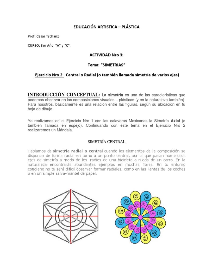 3a - 3c - Educacion Artitistica - Prof Tschanz | PDF | Dibujo | Lápiz