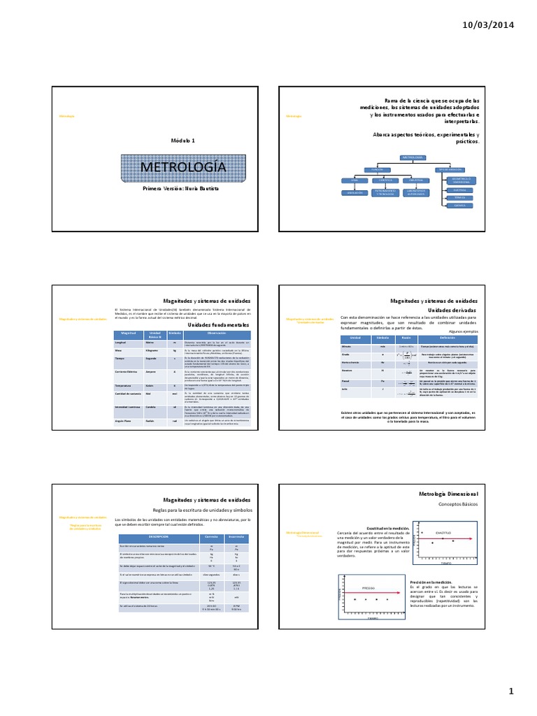Metrología Geométrica Dimensional | PDF | Metrología | Medición
