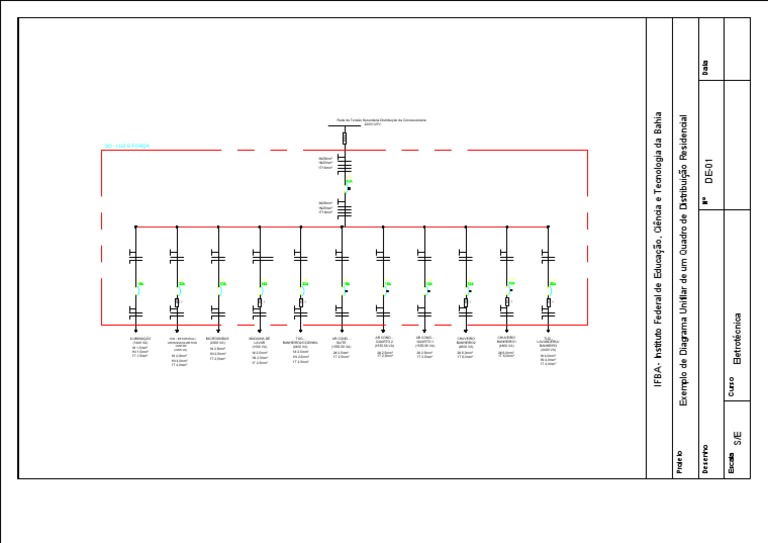 Diagrama Unifilar A4 | PDF