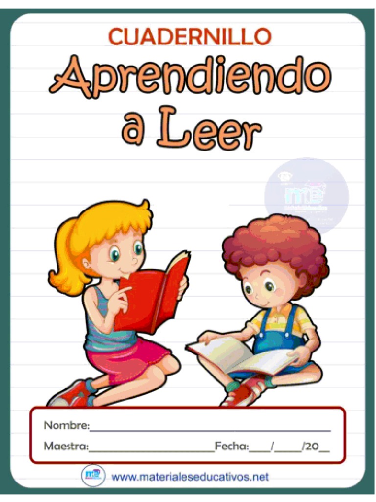 Cuadernillo Aprendo A Leer 01 1 | PDF