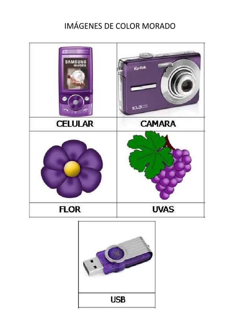 Imágenes de Color Morado | PDF