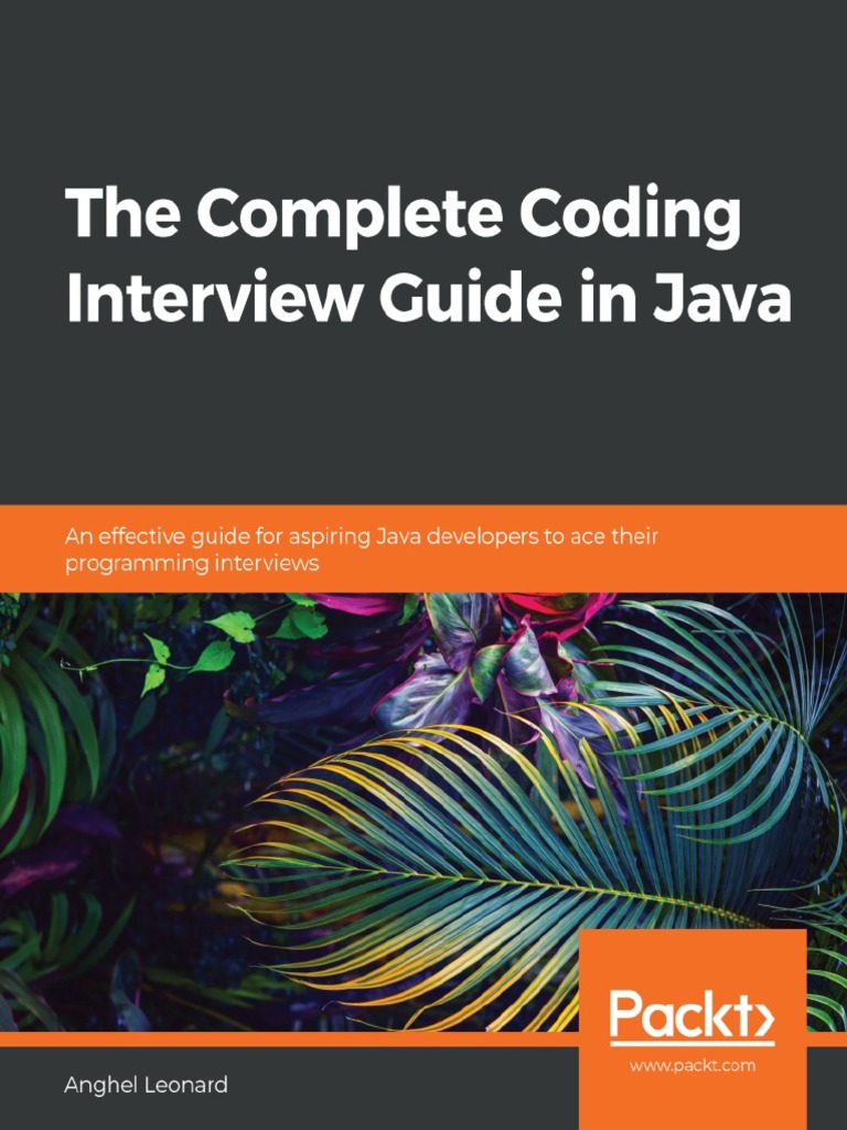 Vdoc - Pub The Complete Coding Interview Guide in Java | PDF | Method (Computer Programming ...