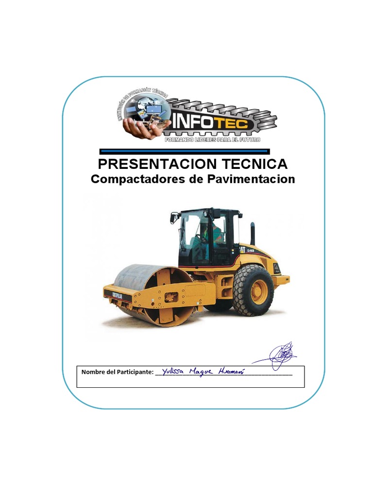 Rodillo Compactador | PDF | Neumático | Presión