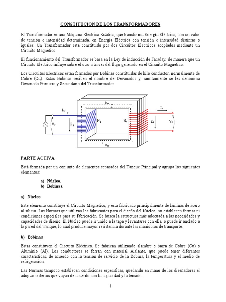 Transformadores Monofasicos | PDF | Transformador | Inductor