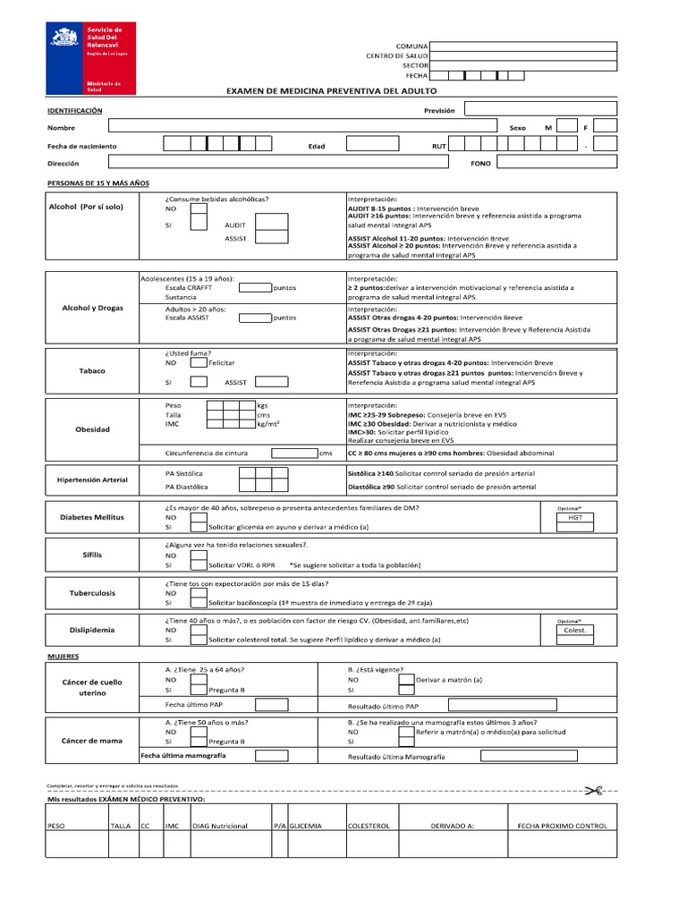 Formulario Empa SSDR | PDF