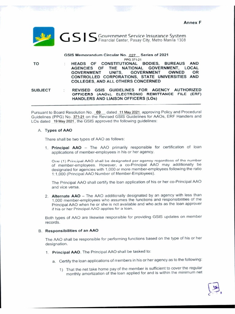 Request For Ara Form A - F 20210601-Mc-027-2021 | PDF