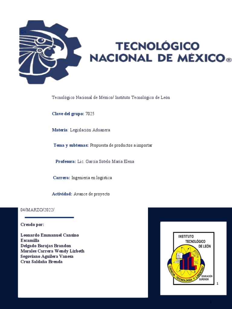 Avance de Proyecto Leo | PDF | Transporte