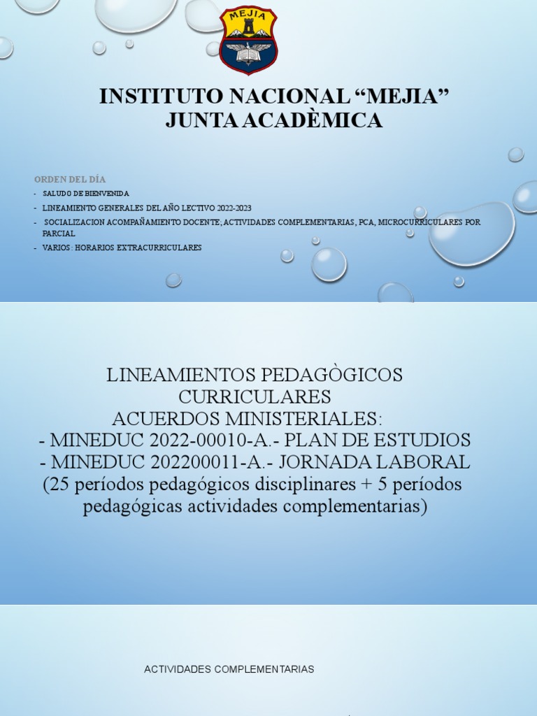 Actividades Complementarias | PDF | Evaluación | Cognición