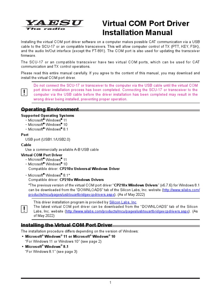USB Driver Installation Manual ENG 2205-E | PDF | Microsoft Windows | Usb
