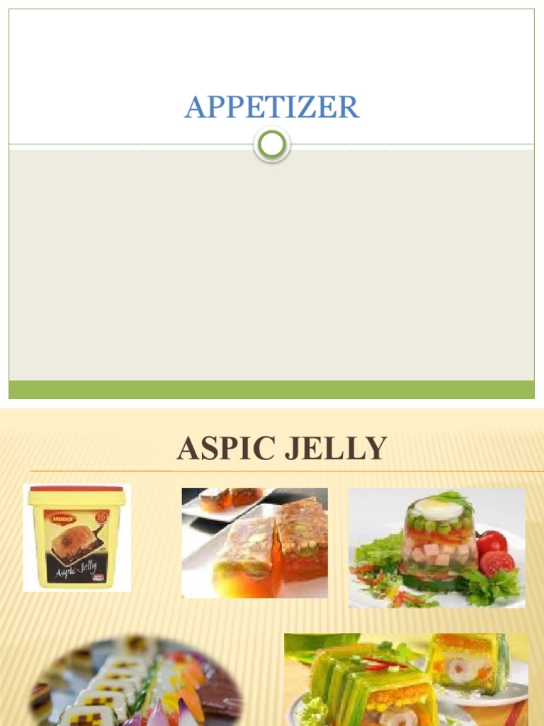 PPT Contoh Appetizer | PDF