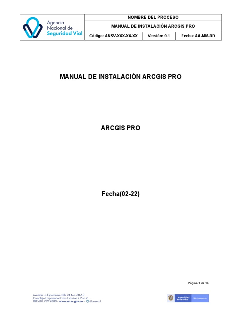 Guía de Instalación ArcGIS Pro | PDF | Sistema de información ...