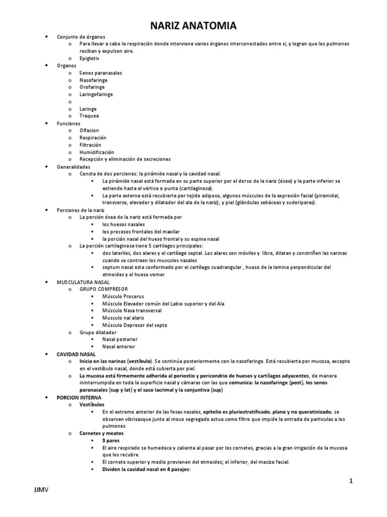 Temas Orl | PDF | Nariz humana | Alergia