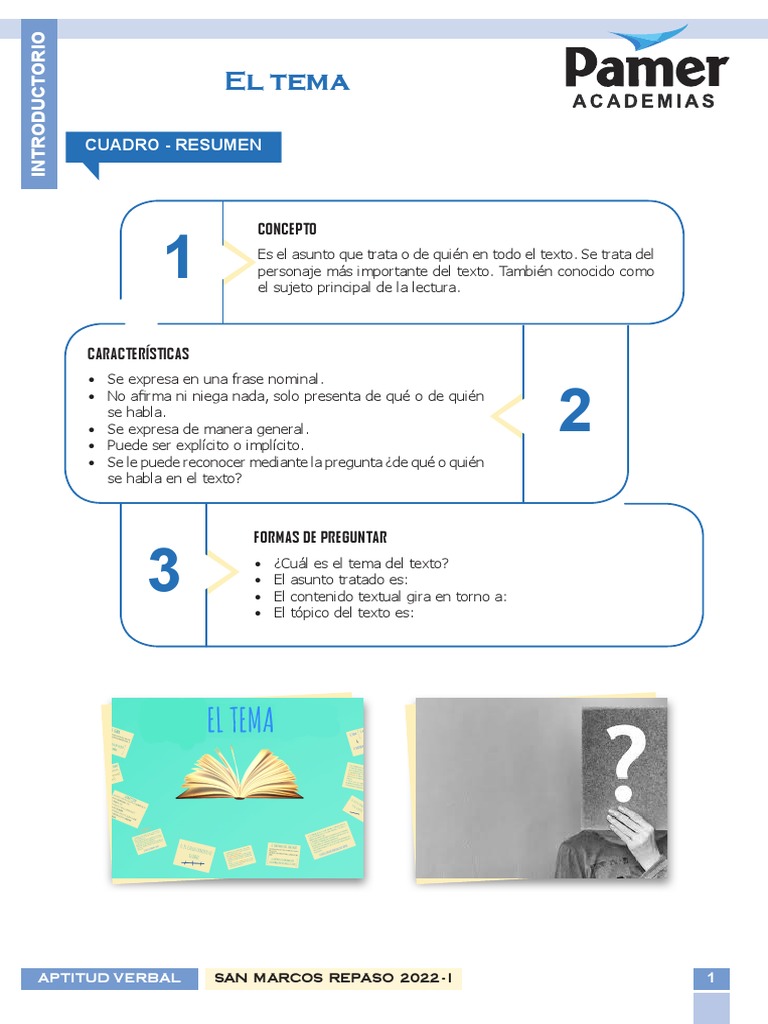 Verbal - Rep Introductorio - El Tema | PDF | Nirvana | Perú