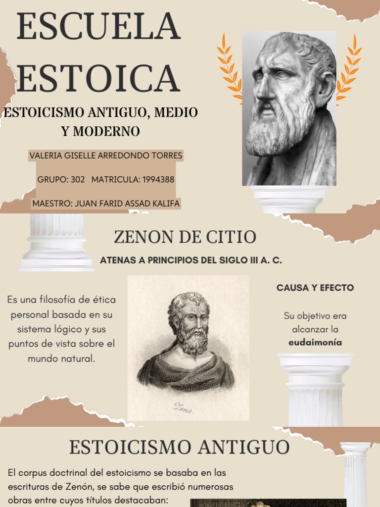 Escuela Estoica | PDF | Estoicismo | Filosofía helenística