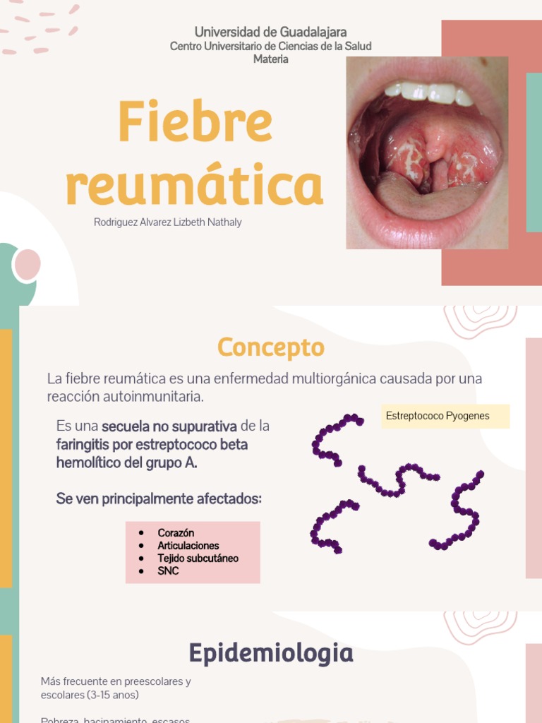 Fiebre Reumatica | PDF | Medicina CLINICA | Enfermedades y trastornos