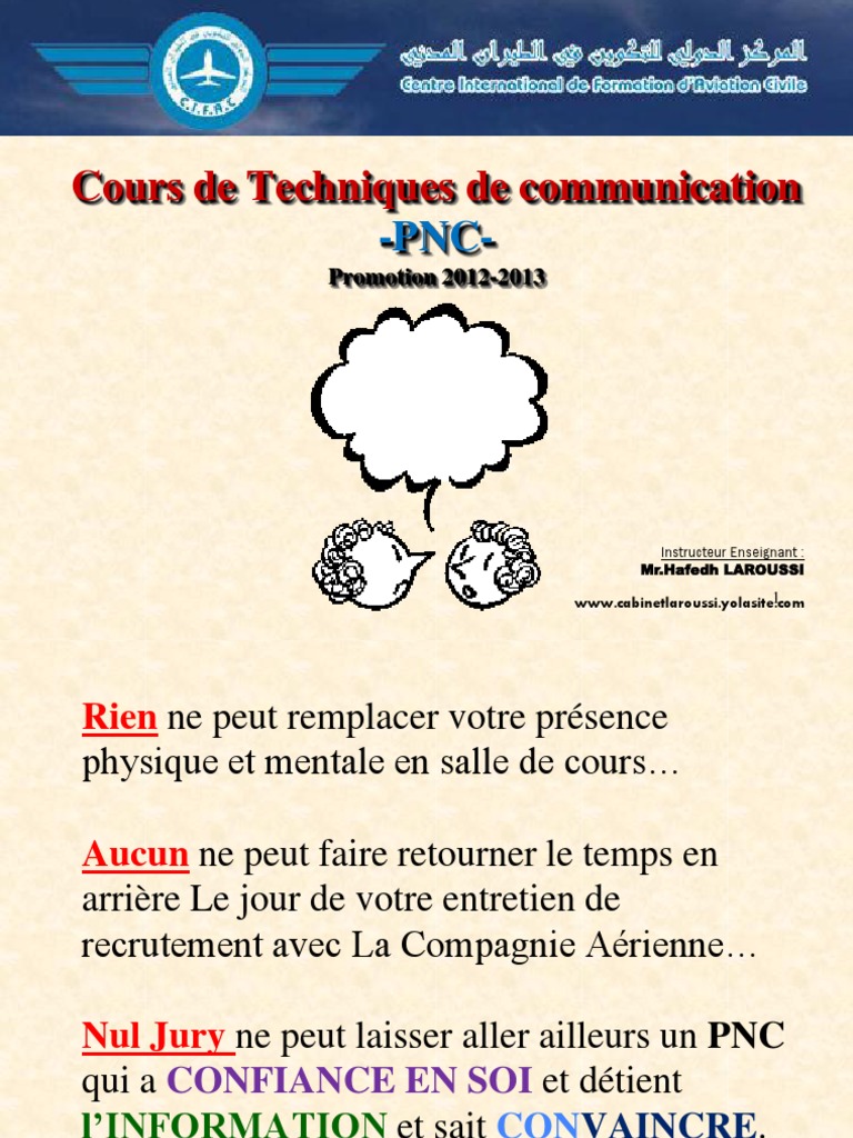 Cours de Techniques de Communication | PDF | la communication | Identité (Science sociale)