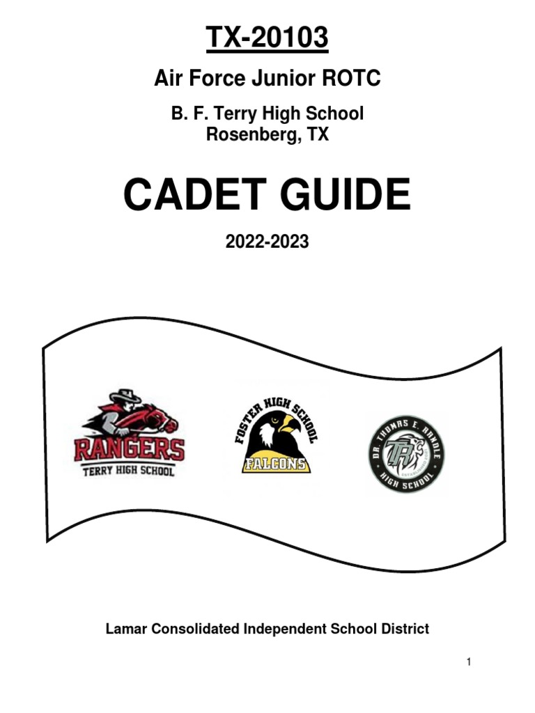 Cadet Guide 2022-2023 | PDF | Officer (Armed Forces) | Non Commissioned ...