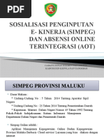 Panduan Penggunaan SIMPEG-Online | PDF