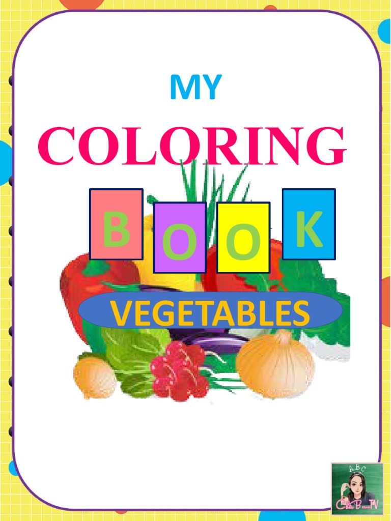 Coloring Book-Vegetables | PDF