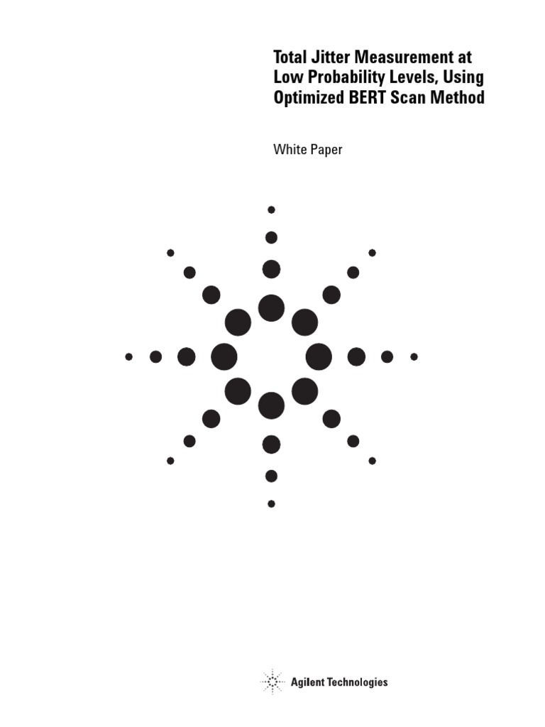 Total Jitter Measurement at Low Probability Levels, Using Optimized ...