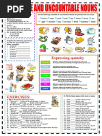 Much - Many - A Lot of | PDF