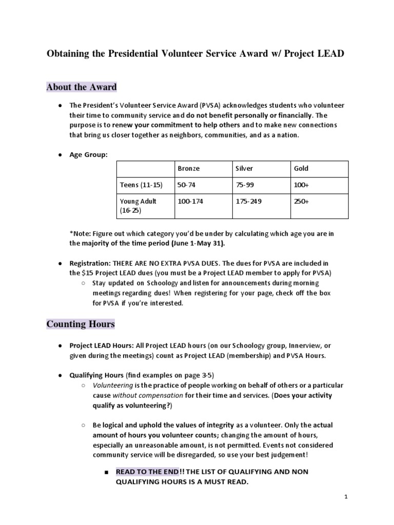 Pvsa Guide 22-23 2 | PDF | Sermon | Volunteering