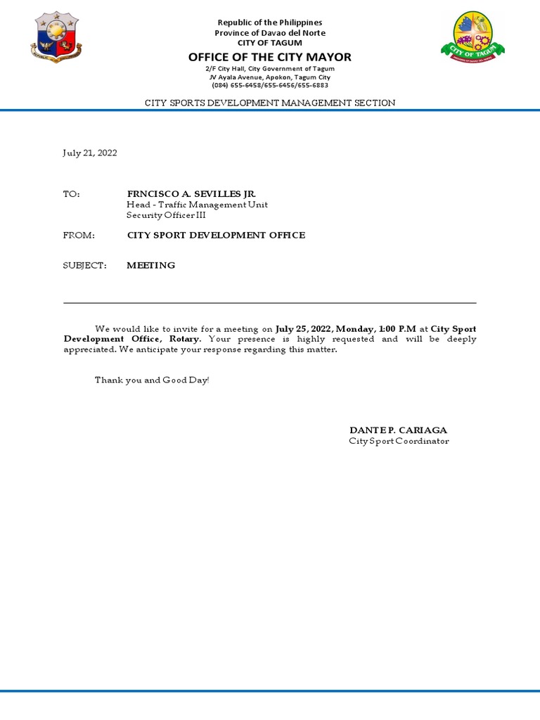 Letter Head - Letter | PDF