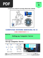 CSS NC II Core 2 Set-Up Computer Networks Updated | PDF | Coaxial Cable | Ip Address