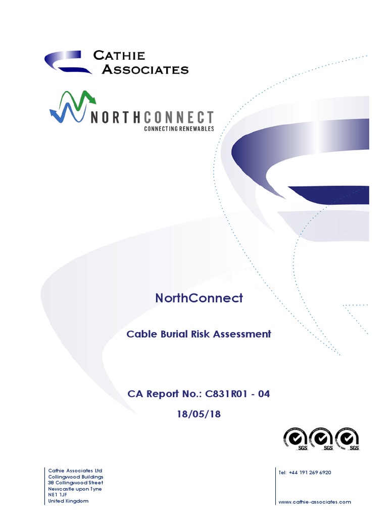 Cable Burial Risk Assessment | PDF | Sand | Gravel