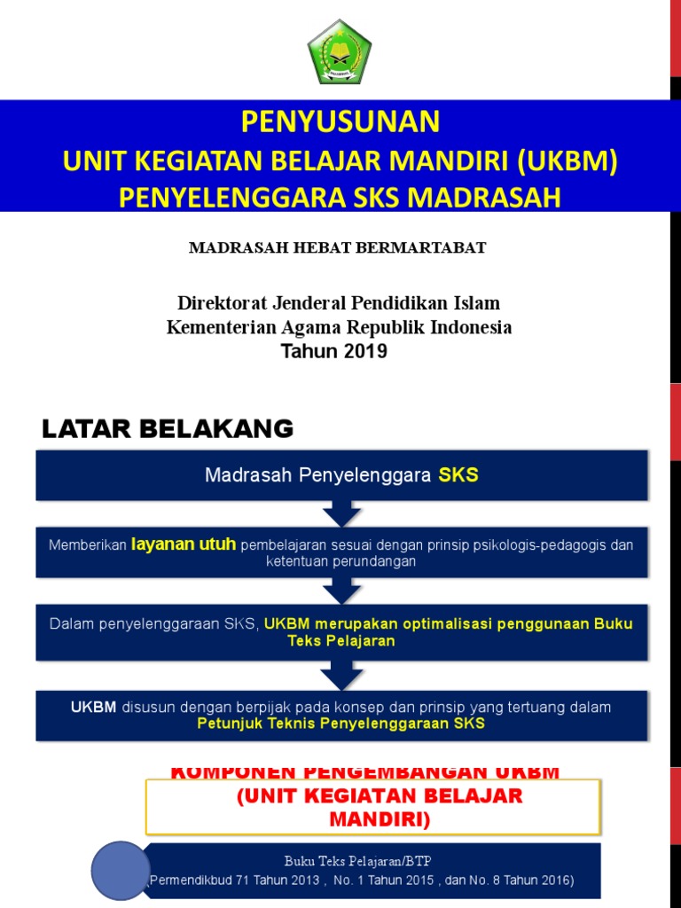 Materi Ukbm Penyelenggara SKS | PDF