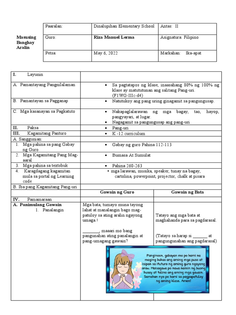 LP Pang-Uri FINAL | PDF