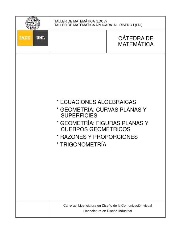 Taller de Matemática - Primera Edición | PDF | Geometría | Ecuaciones