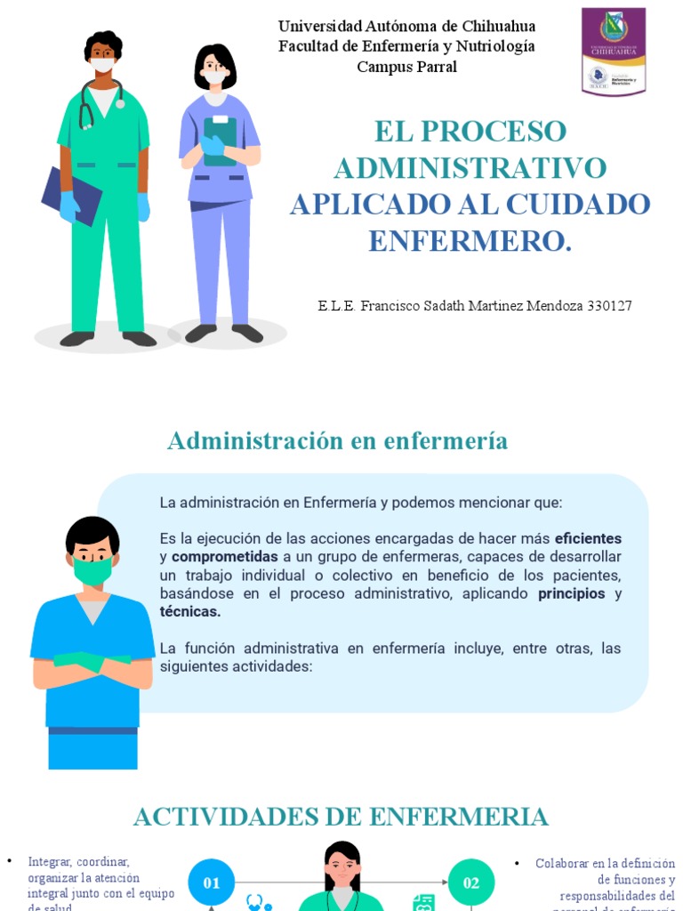 Administracion en Enfermeria | PDF | Enfermería | Cuidado de la salud