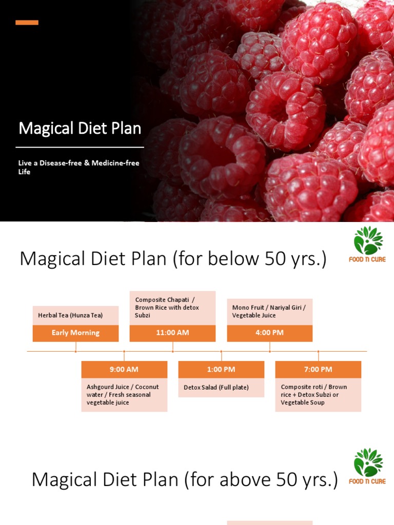 Magical Diet Plan | PDF | Foods | Vegetables