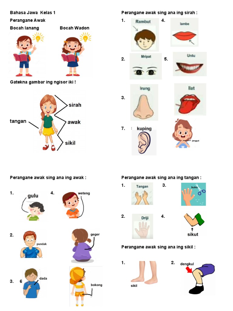 Perangane Awak Kelas 1 | PDF