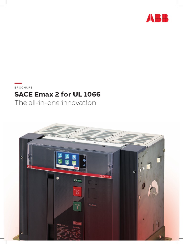 9033 Emax2 Ul1066 | PDF | Electrical Grid | Power Engineering