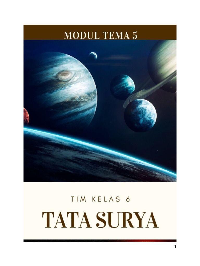Modul Tema 5 Kls 6 | PDF